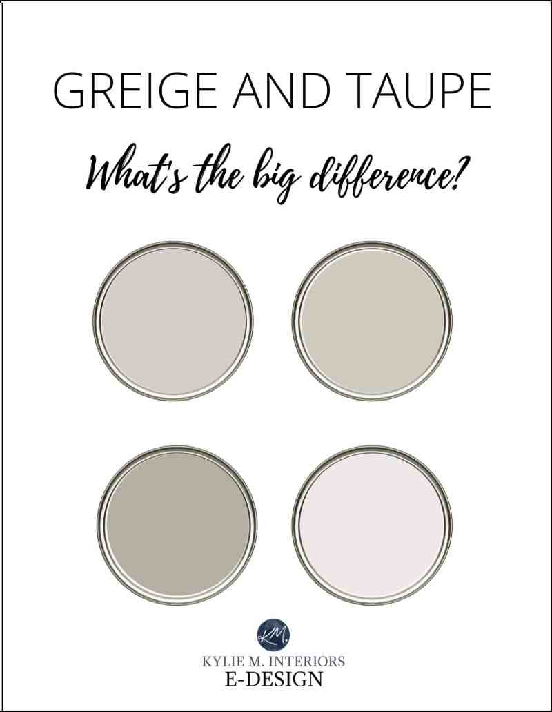 Benjamin Moore Smokey Taupe Vs Revere Pewter