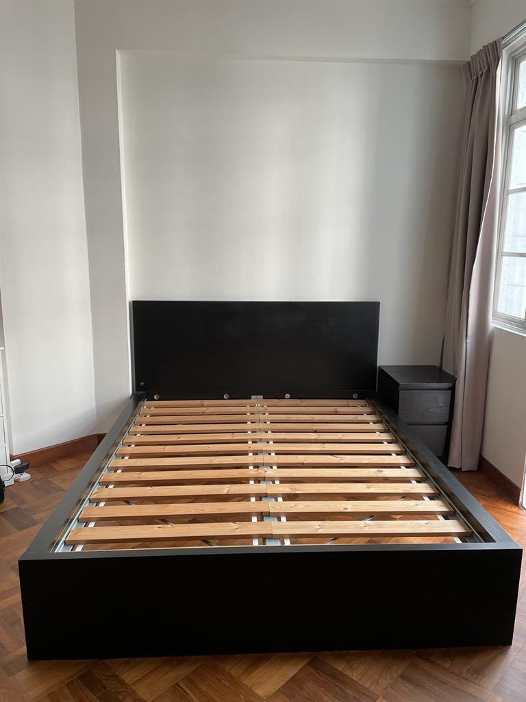 Ikea Malm Queen Size Bed Frame - Paint Color Ideas