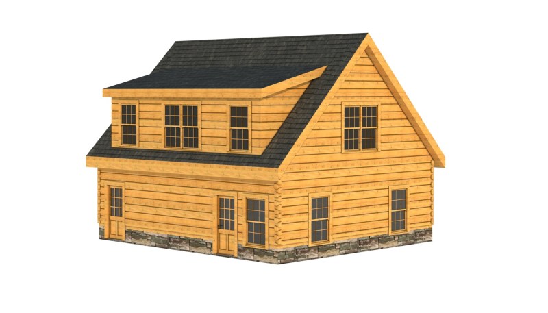 16 X 24 Cabin Plans With Loft - Paint Color Ideas