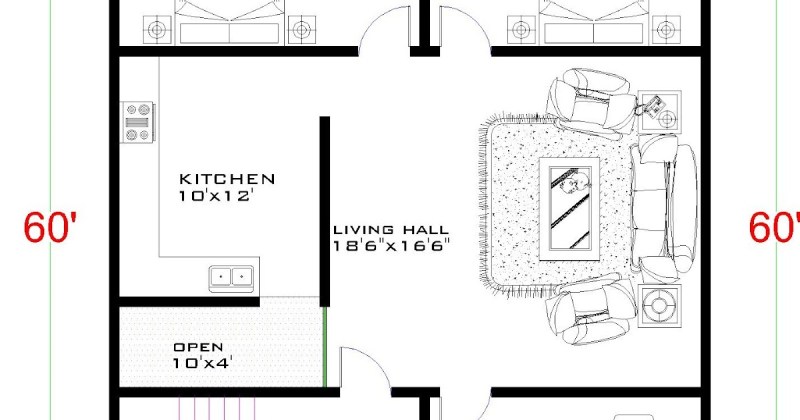 30 By 60 House Plans - Paint Color Ideas