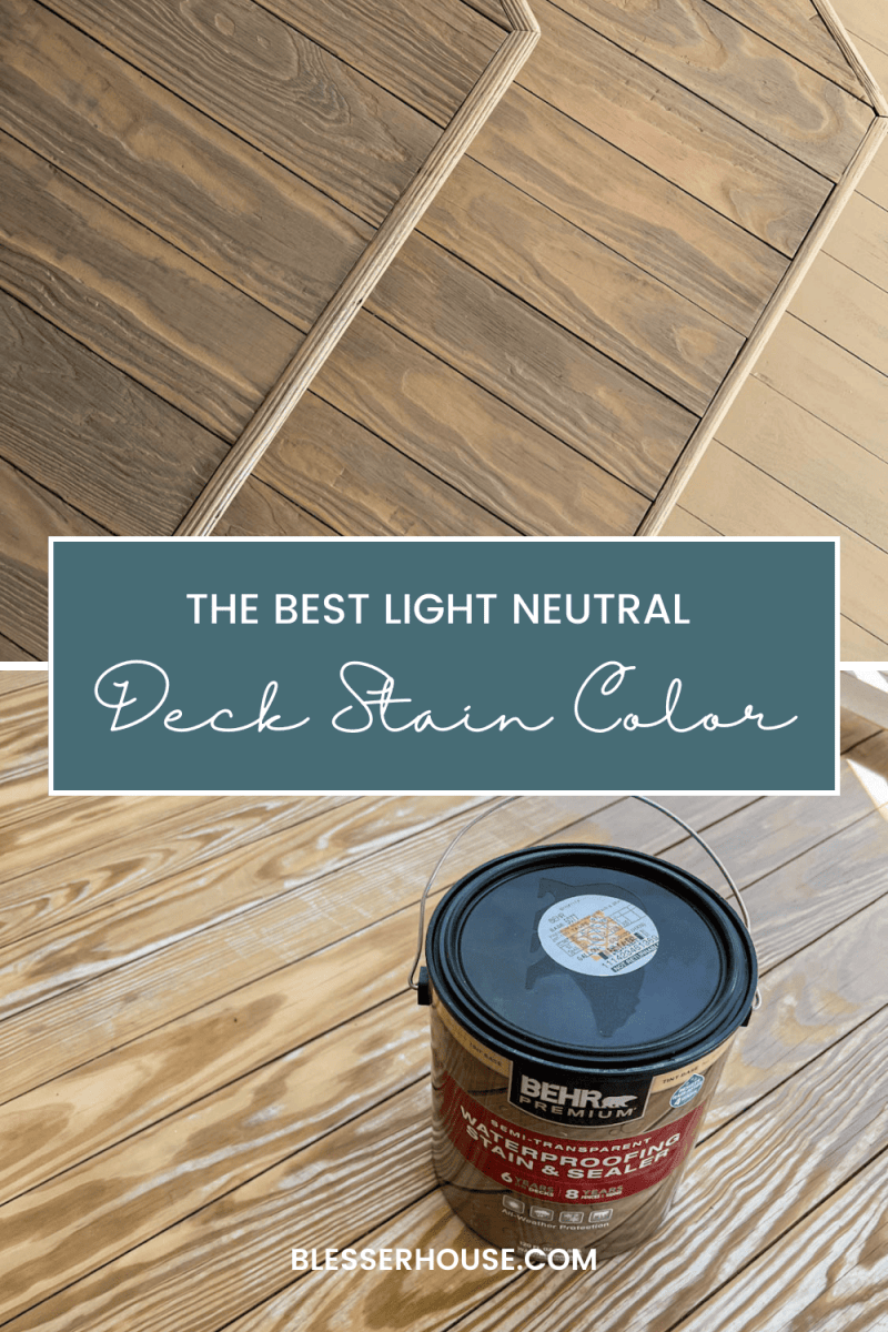 Wood Stain Colors For Decks - Paint Color Ideas